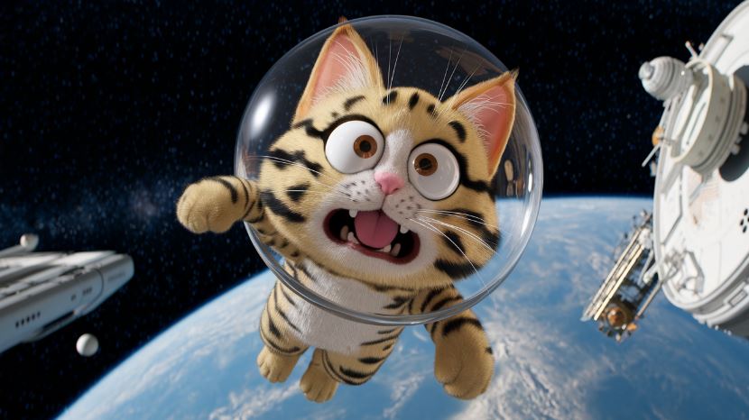 Space Kitty - cmskitties.com